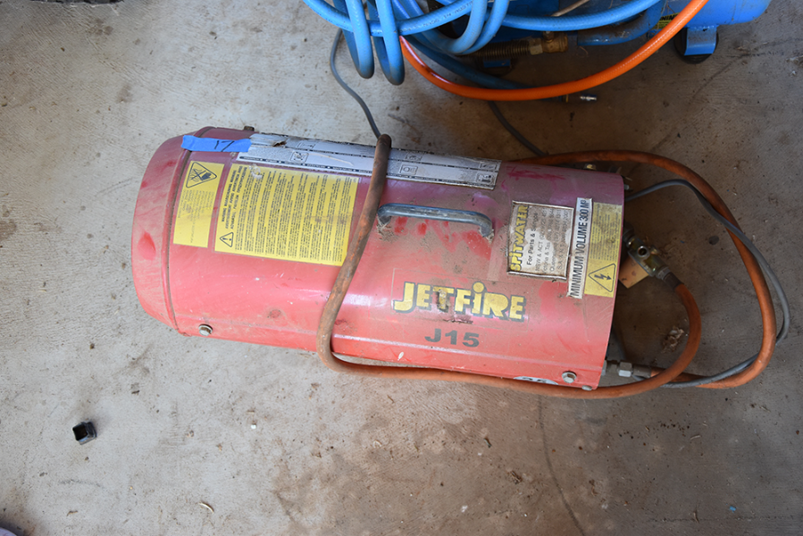 Lot 17 - Jetfire J15 Industrial Gas Heater | AuctionsPlus
