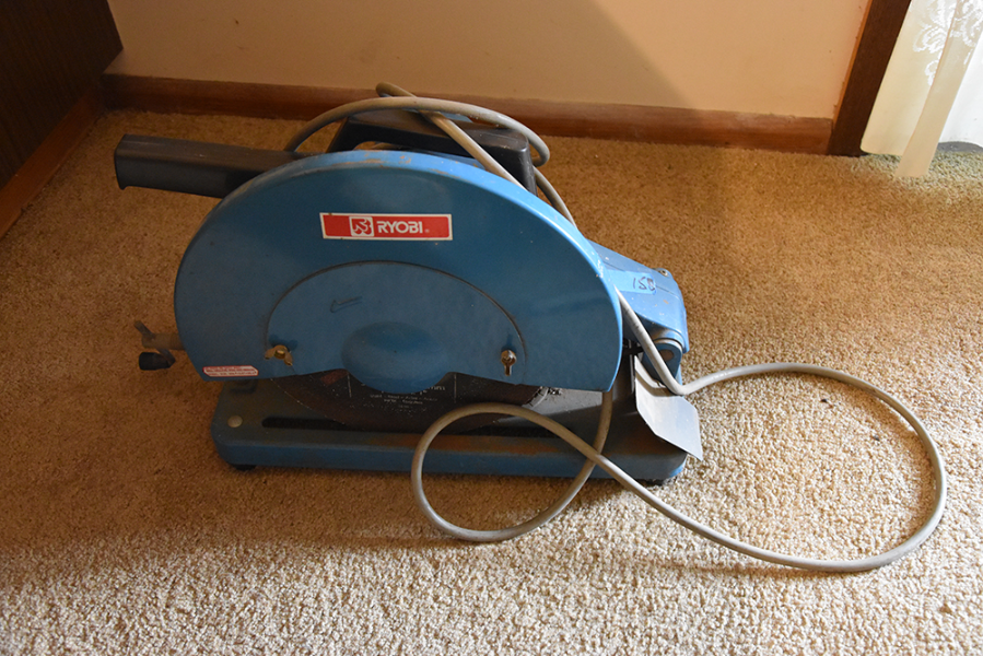 Lot 158 - Ryobi Drop Saw | AuctionsPlus