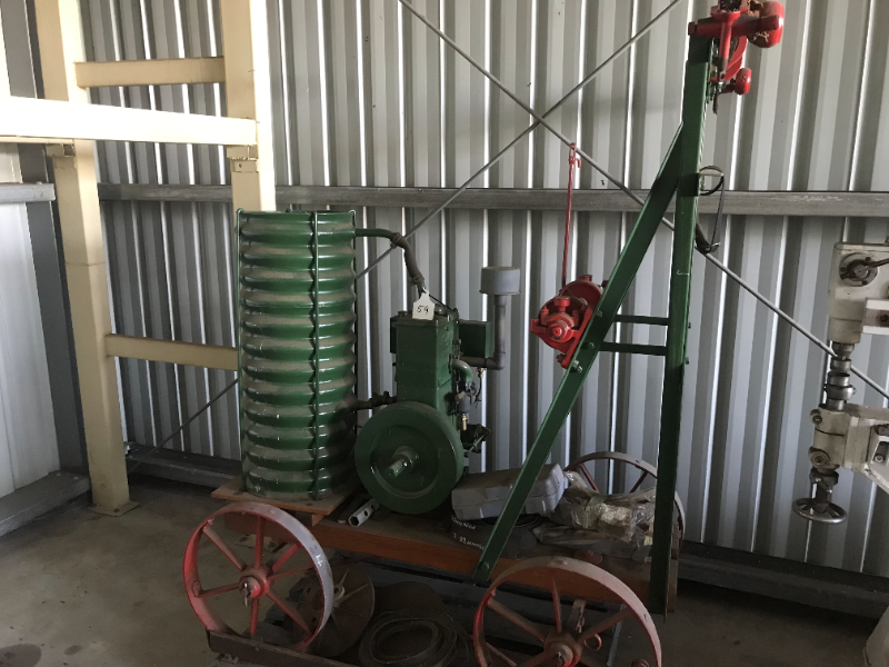 Lot 59 - Lister portable shearing plant two stand - partially complete ...
