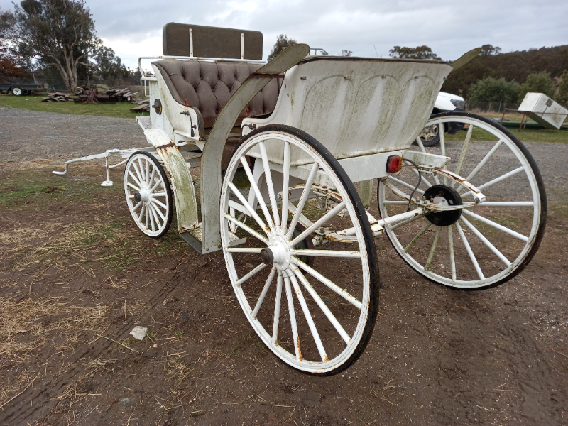 Lot 44 - Tait Horse Drawn WEDDING CARRIAGE | AuctionsPlus