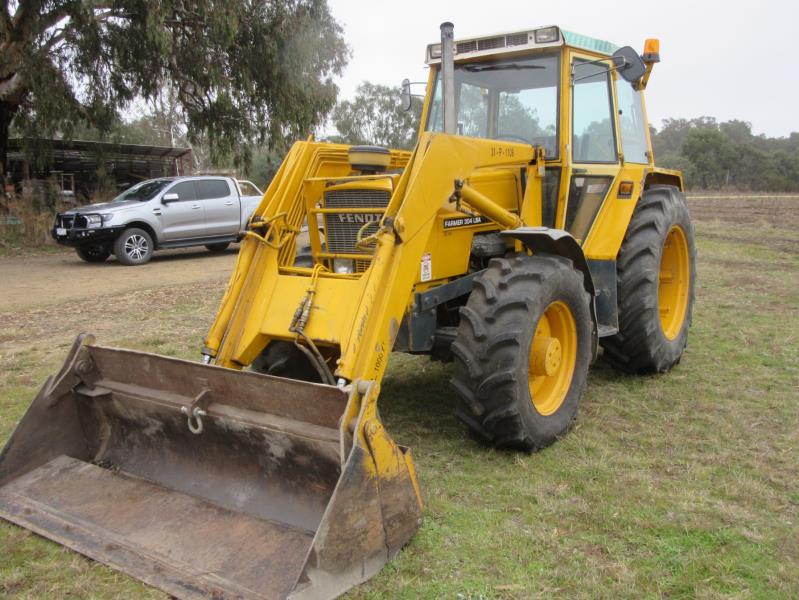Lot 9 - FENDT Tractor & Front End Loader | AuctionsPlus