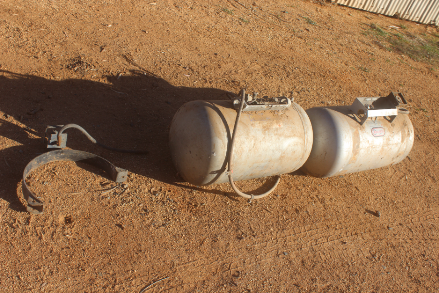 Lot 197 - 2 LPG 50L Machester Gas Cylinders | AuctionsPlus
