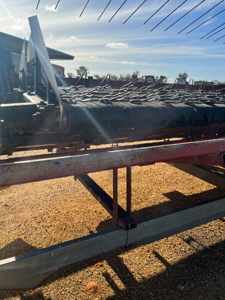 Lot 27 - Phillips Canola Front with Trailer. | AuctionsPlus