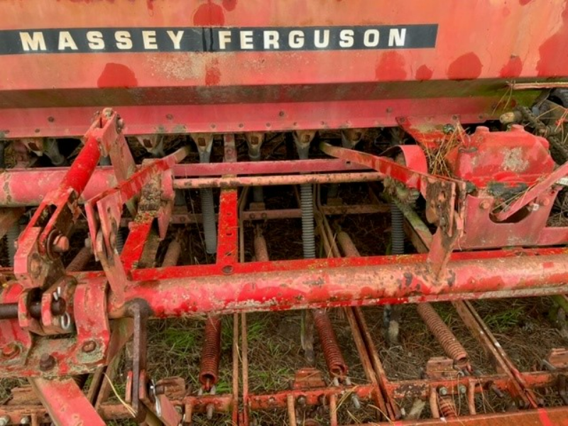 Lot 19 - Massey Ferguson 56 Combine 24 row trailing harrows | AuctionsPlus