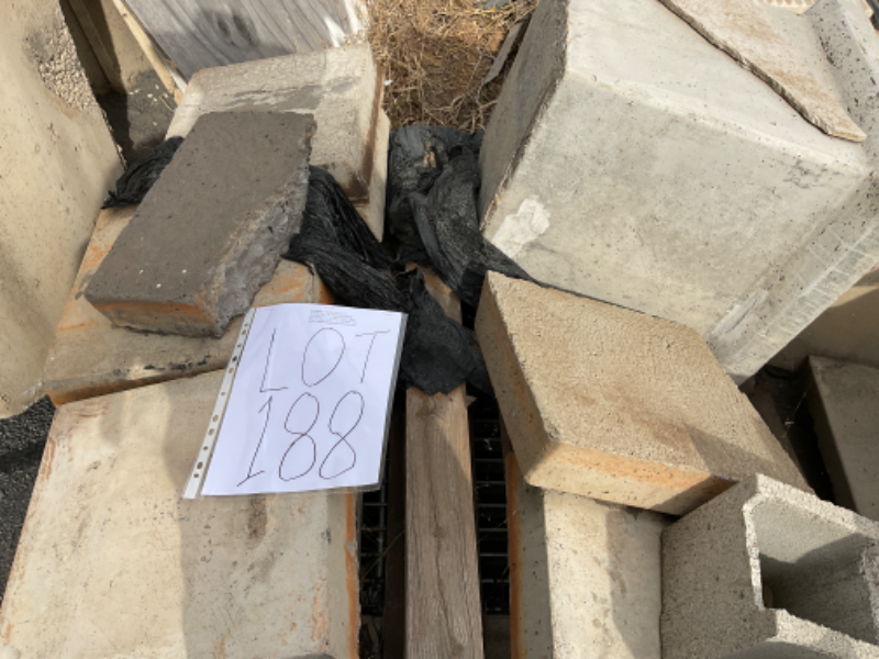 Lot 188 - Concrete boxing pits | AuctionsPlus