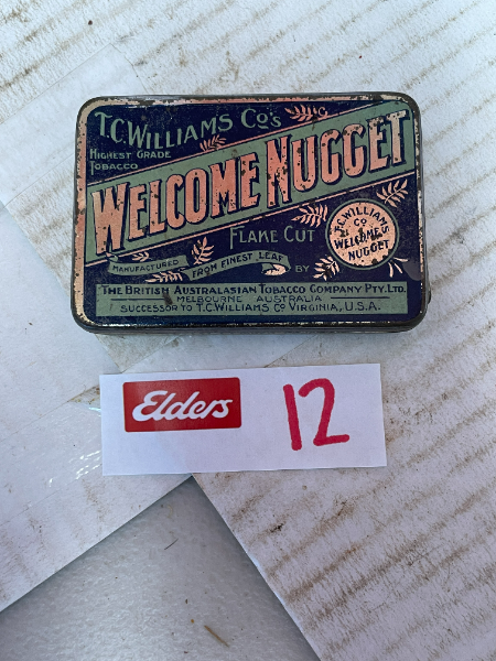 Lot 12 - Welcome Nugget tin | AuctionsPlus