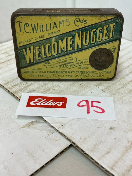 Lot 95 - Welcome Nugget tin | AuctionsPlus
