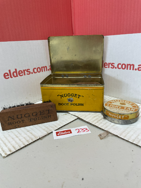 Lot 233 - 'Nugget' Polish & Outfit tins | AuctionsPlus