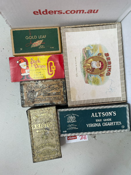 Lot 241 - 6x Cigarette Packages | AuctionsPlus