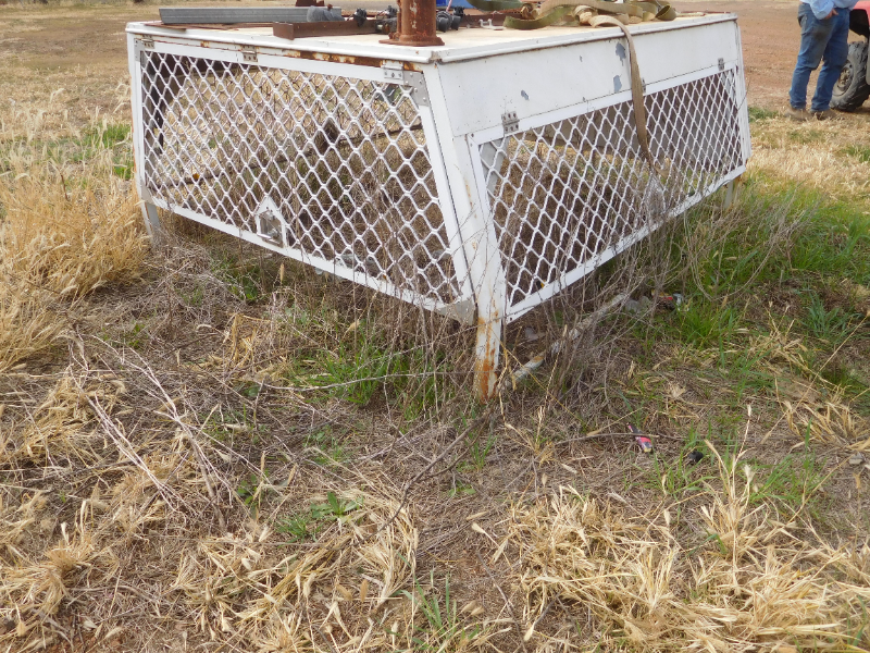 Lot 40 - Canopy cage for tray back ute | AuctionsPlus