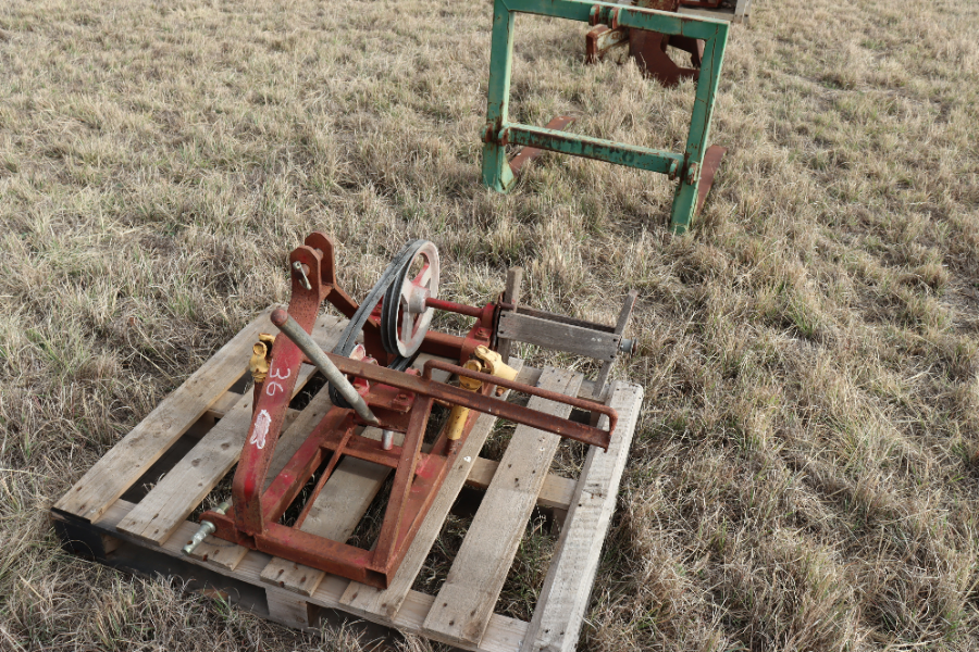 Lot 36 - 3PL PTO wire winder | AuctionsPlus