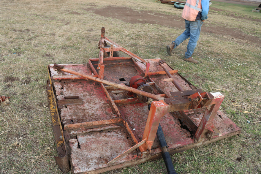Lot 324 - 6ft 3PL slasher c/w gauge wheel | AuctionsPlus