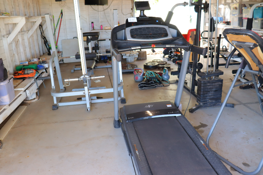 Lot 411 - Nordic Track Treadmill | AuctionsPlus