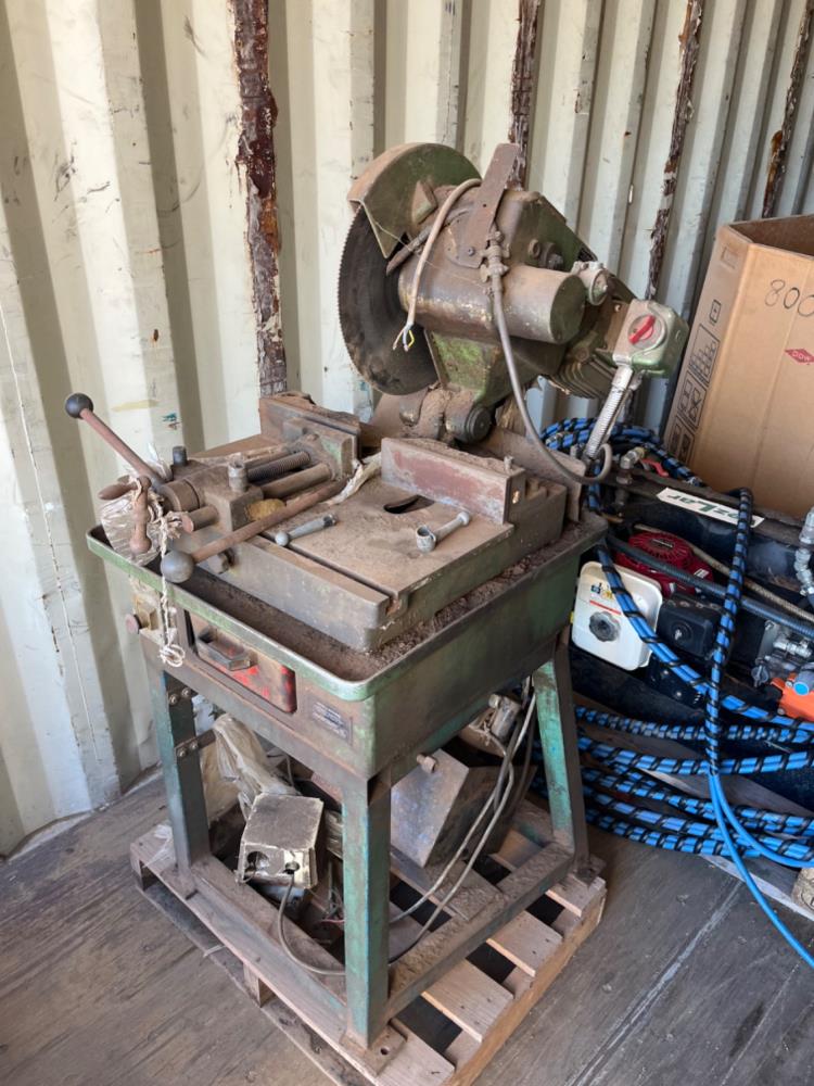 Lot 28 - Robo Steel cutting saw | AuctionsPlus