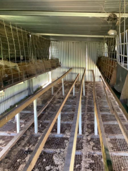 Lot 16 - Portable Chook Laying Shelter | AuctionsPlus