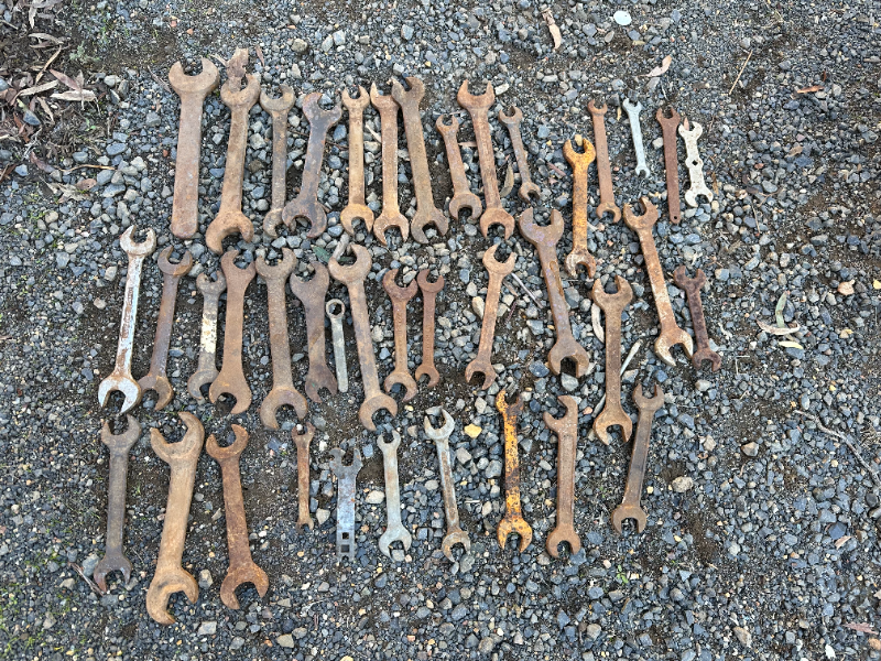 Lot 239 - Collection of spanners | AuctionsPlus