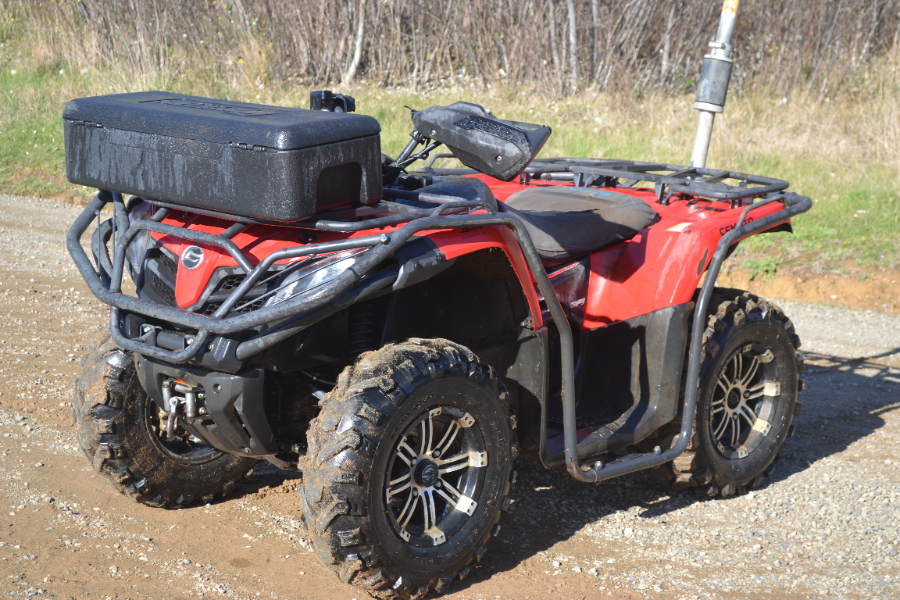 Lot 13 - 2020 CF Moto 4 wheeler | AuctionsPlus