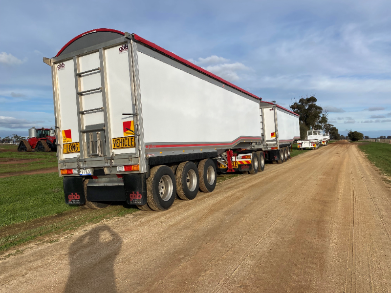 Lot 1 - 2021 Gippsland Body Builders PBS, A-Double Chassis Tippers ...