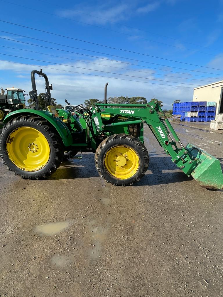 Lot 458 - John Deere 5075 E Tractor | AuctionsPlus