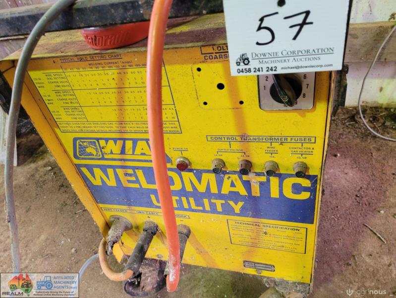 Lot 57 - WIA CP-18 Weldmatic 250 Amp MIG Welder | AuctionsPlus