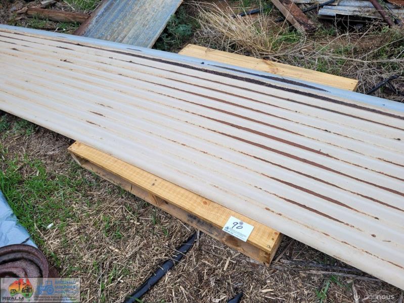 Lot 90 - 2x 6.7m (22ft) New Colorbond Sheets | AuctionsPlus