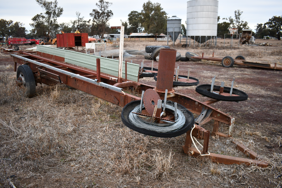 Lot 82 - Fencing trailer | AuctionsPlus