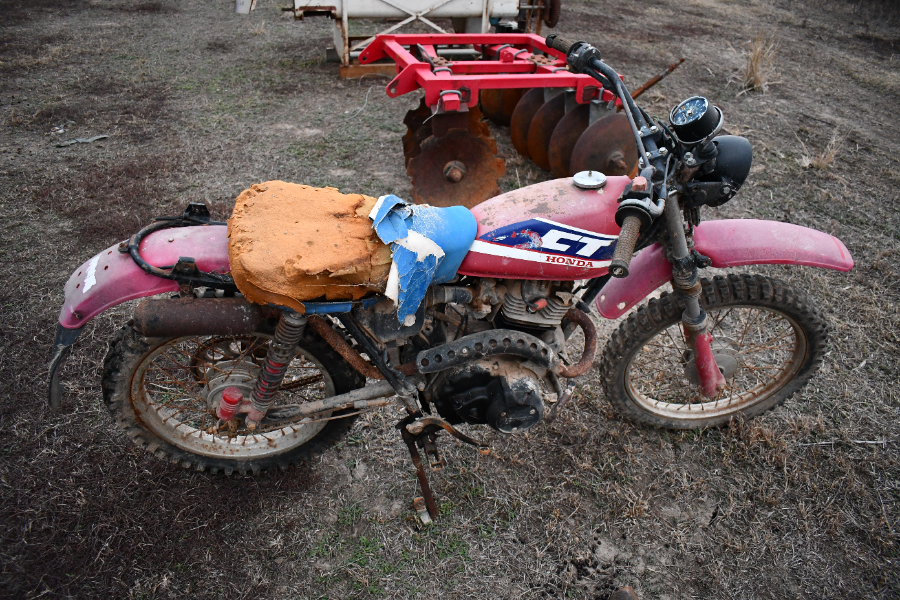 Lot 117 - Honda CT ag bike | AuctionsPlus