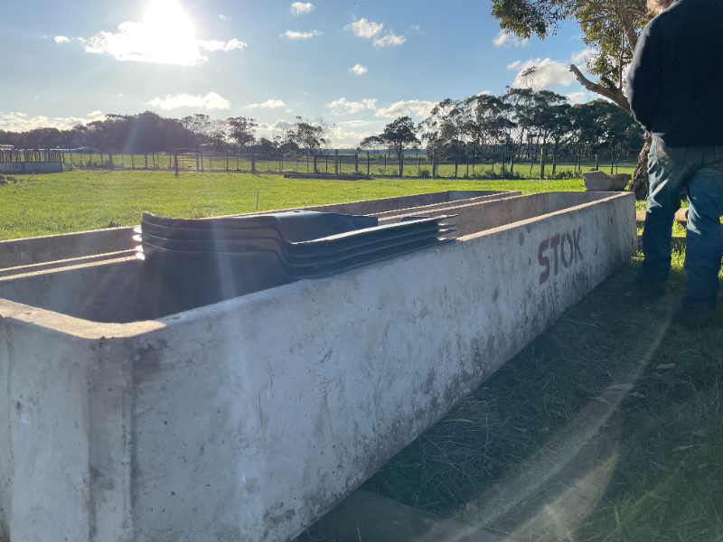Lot 510 - 12 Foot concrete Coffin Troughs | AuctionsPlus