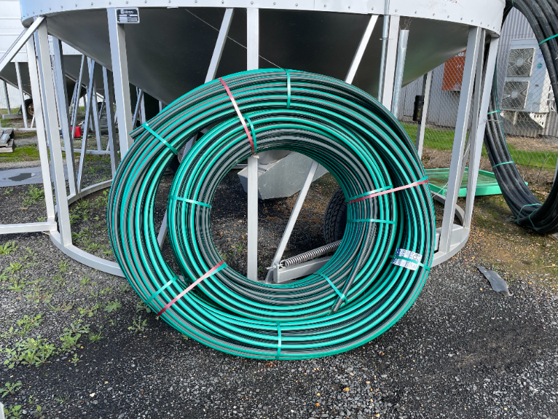 Lot 434 - POLY PIPE RURALPLUS GS 1 1/4IN 150M (2 coils) | AuctionsPlus
