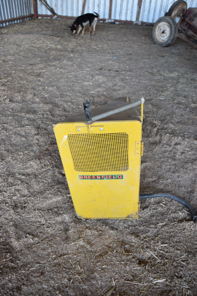 Lot 46 - Greenfield Ride on Mower Catcher | AuctionsPlus