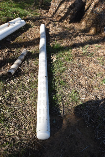 Lot 116 - 4 x 3m PVC Screen with 0.4mm slots | AuctionsPlus