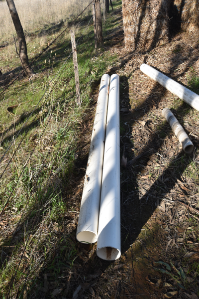 Lot 117 - 3m x 125mm PN9 PVC Pipe | AuctionsPlus
