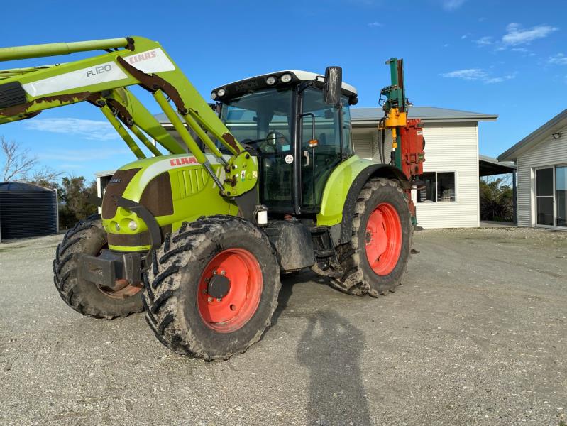 Lot 100 - Claas Arion 620C Tractor w/ FEL | AuctionsPlus