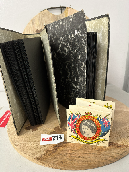 Lot 273 - 2x Folders Royal Family Stamps and Envelopes (from around the ...