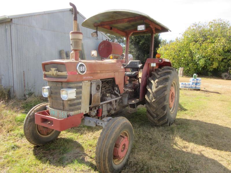 Lot 5 - MF 168 Tractor | AuctionsPlus