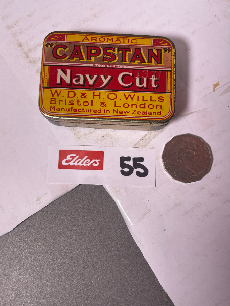 Lot 55 - Capstan Navy Cut Aromatic Tin. | AuctionsPlus