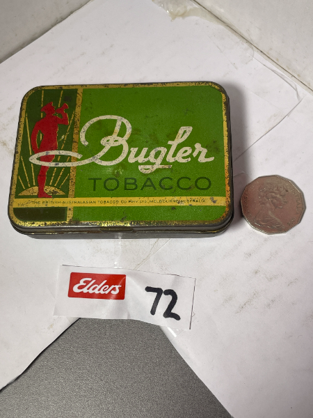 Lot 72 - Bugler Tobacco Tin | AuctionsPlus