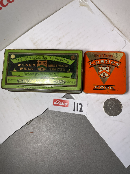 Lot 112 - The 'Three Castles' Cigarettes Packs | AuctionsPlus