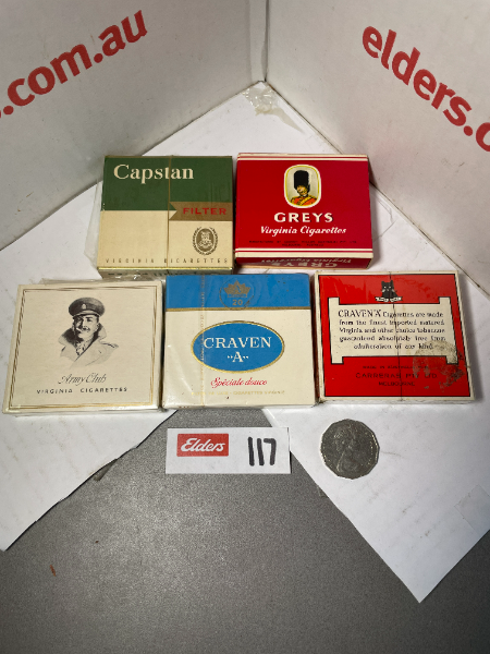 Lot 117 - Capstan Filter Virginia Cigarettes 20pk | AuctionsPlus