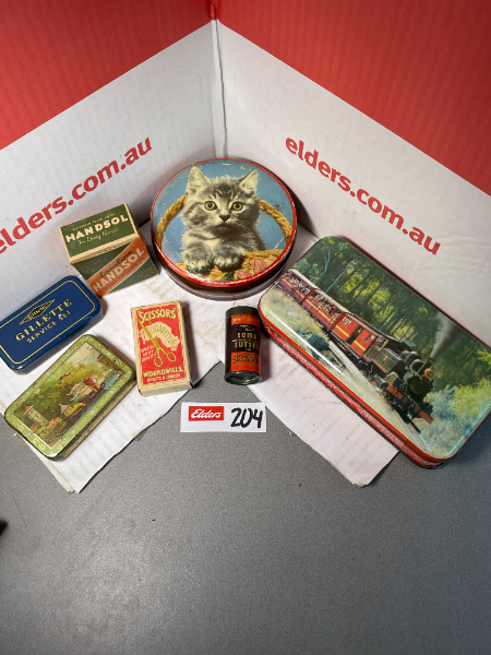 Lot 204 - Collection Of Tins. | AuctionsPlus