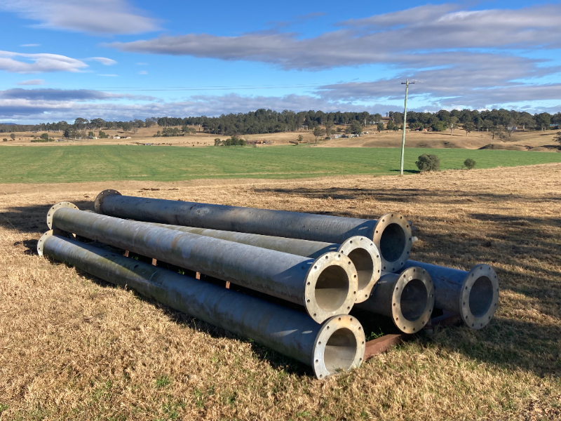 Lot 185 - 335MM GAL PIPE | AuctionsPlus