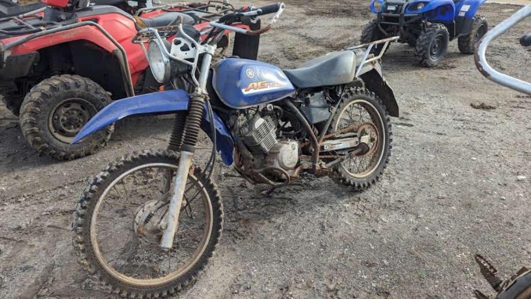 Lot 23 - Yamaha AG125 Motorbike | AuctionsPlus