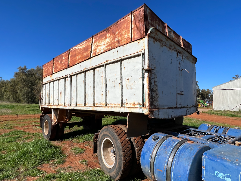 Lot 14 - 18ft Tipper Trailer with Hungry Boards | AuctionsPlus