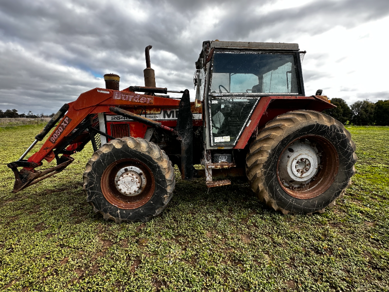 Lot 4 - Massey Ferguson 2640 Front End Loader | AuctionsPlus