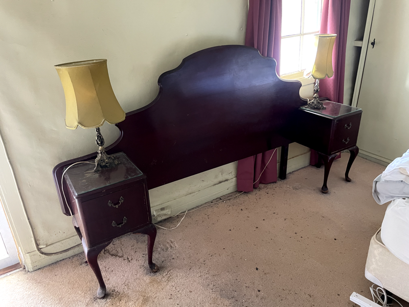Lot 151 - Double bed Head & Dresser | AuctionsPlus