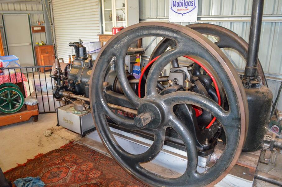 Lot 203 - 16hp Ruston Proctor Stationary Engine | AuctionsPlus