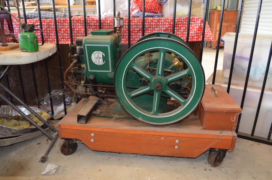 Lot 184 - 1909 International Harvester Stationary Engine | AuctionsPlus