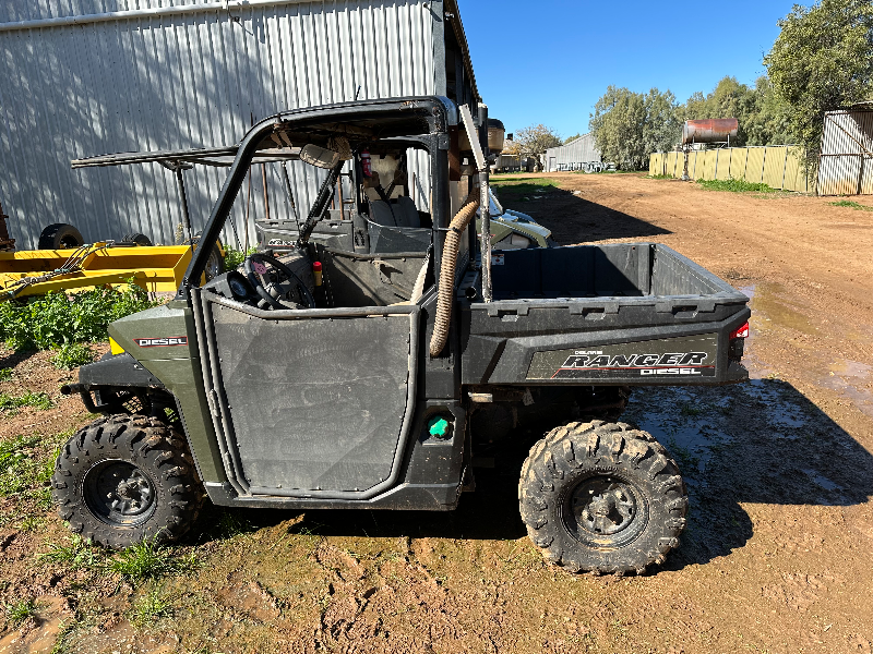Lot 15 - Polaris ranger diesel 4x4 2016. | AuctionsPlus