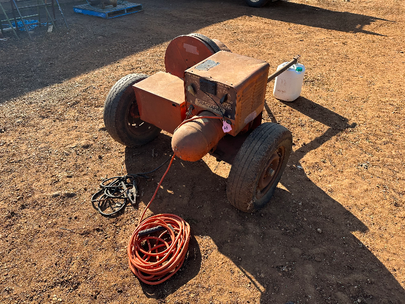Lot 46 - Tractapac portable welder. Needs new earth wire. Going ...