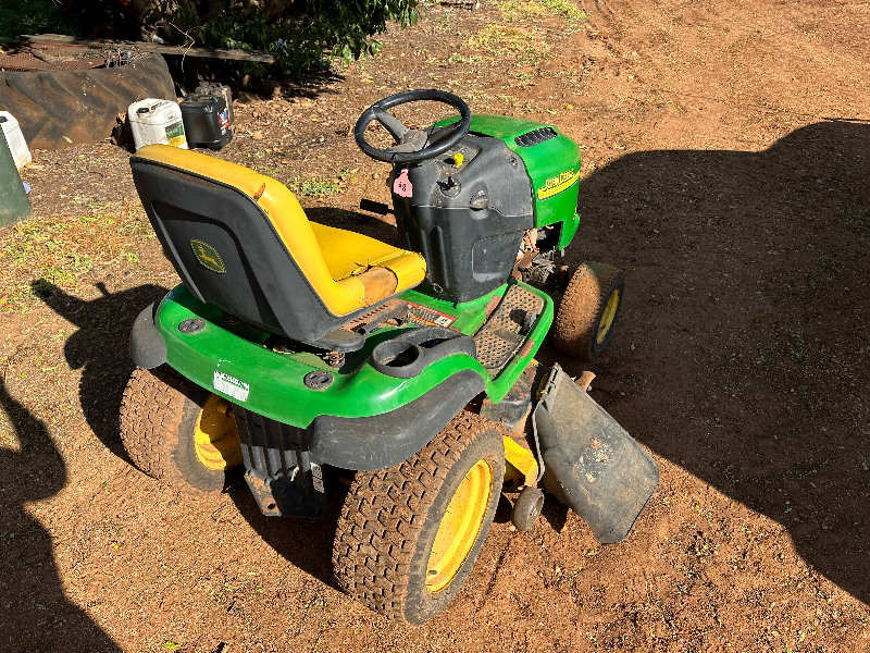 Lot 48 - John Deere L130 48in deck. Going 578 hrs 23 horse power ...